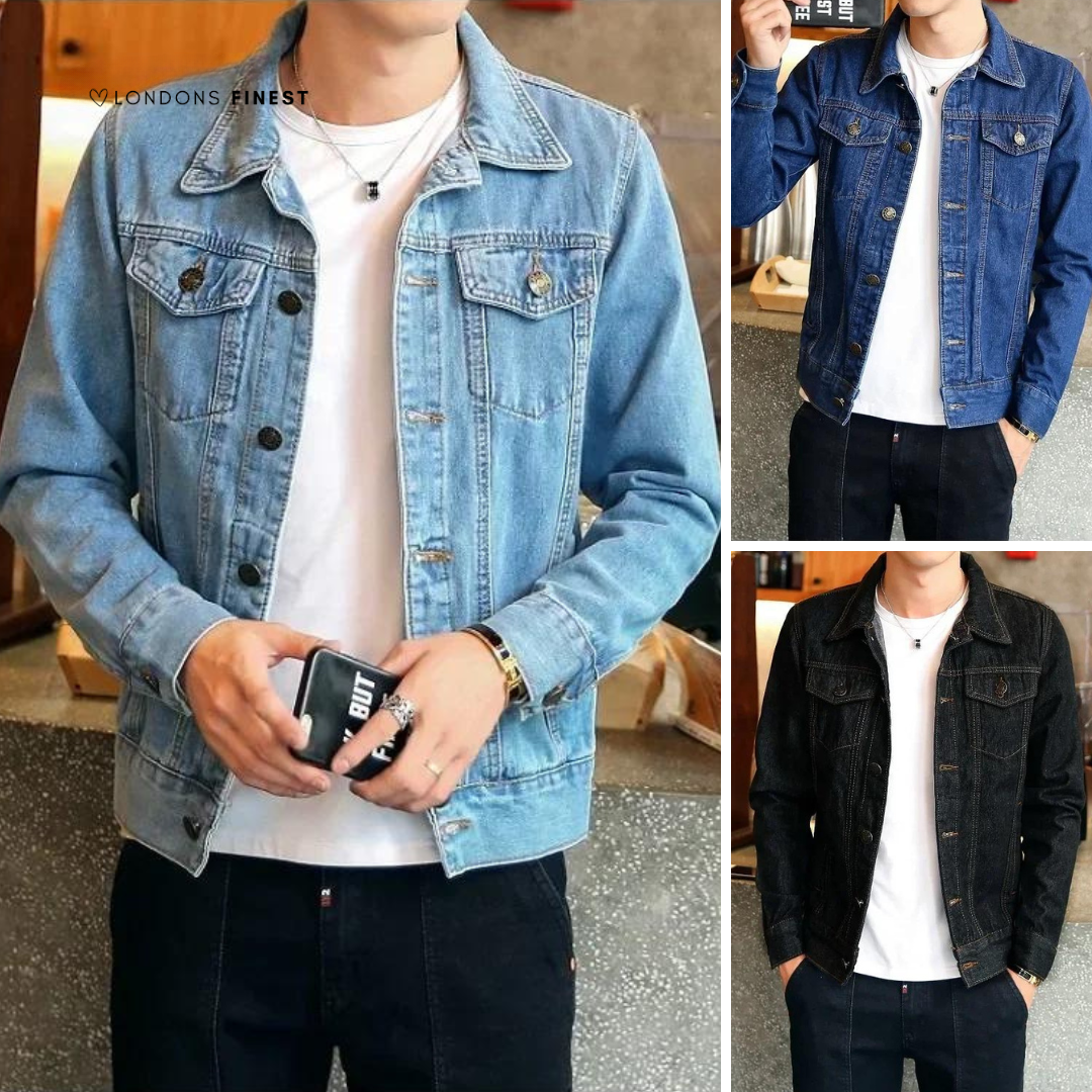 Conner™ Denim Men's Jacket – London's Finest